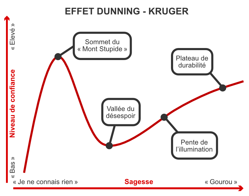 L'effet Dunning Kruger par Jem Consulting en Alsace